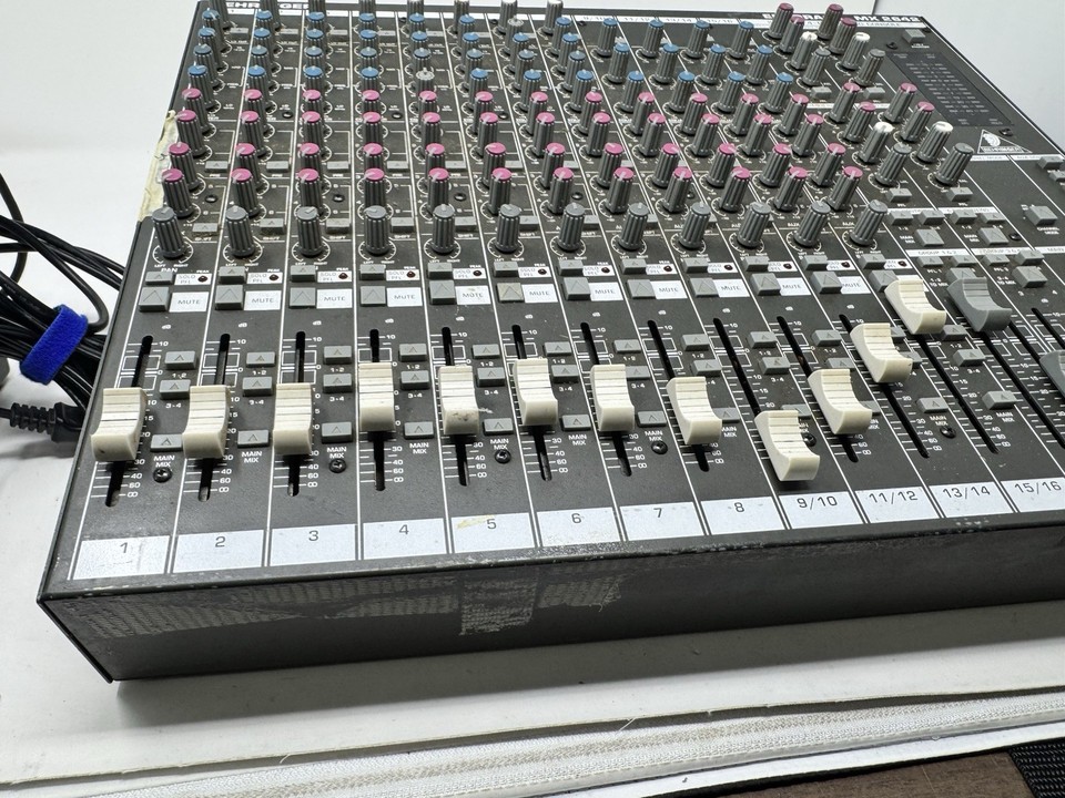 Behringer Eurorack MX2642 Mixer 26-Input 4-Bus Mixing Console | eBay