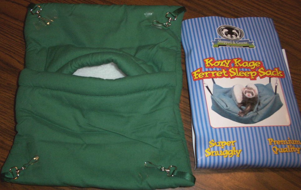 Sheppard & Greene Ferret Rat Cage Sleeping Bed Hammock Sleep Sack | eBay