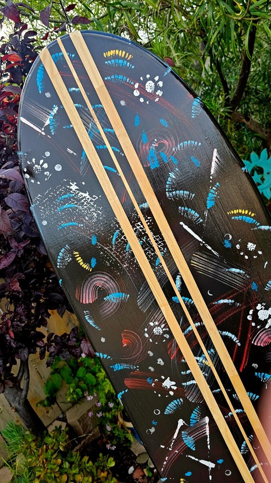 7ft Decorative Surfboard Wall Art Beach sign Surf Board Decor Longboard ...