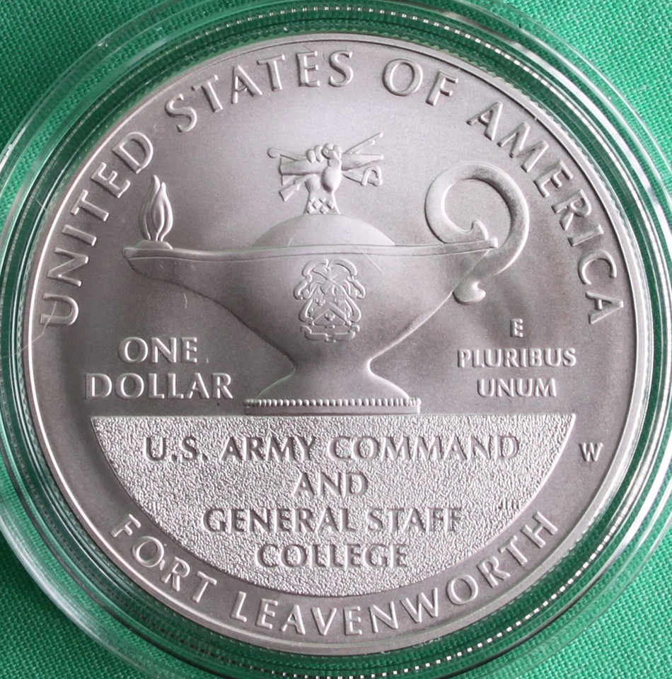 2013 W 5-Star Generals BU Silver Dollar Commemorative UNC Coin with Box ...