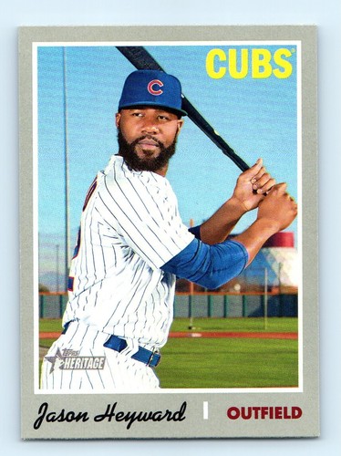 2019 Topps Heritage Jason Heyward Chicago Cubs #192 | eBay