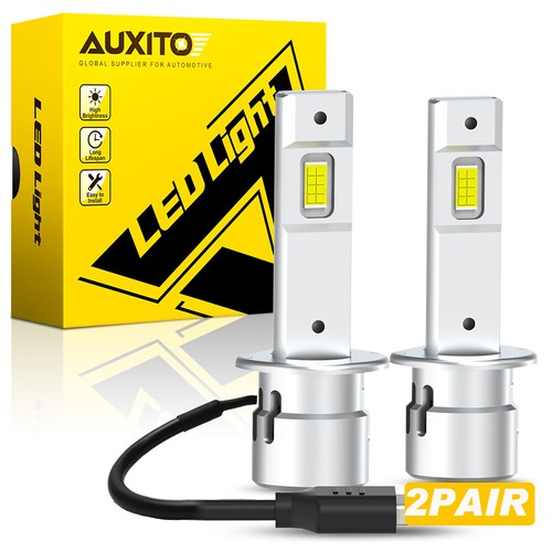 4X H1 LED Headlight Globe 6500K High Low Beam Driving Lamp Bulb 20000LM ...