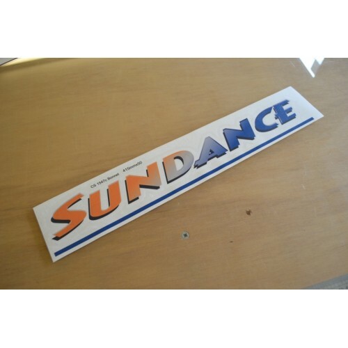 SWIFT Sundance (2004) Motorhome Bonnet Sticker Decal Graphic - SINGLE ...