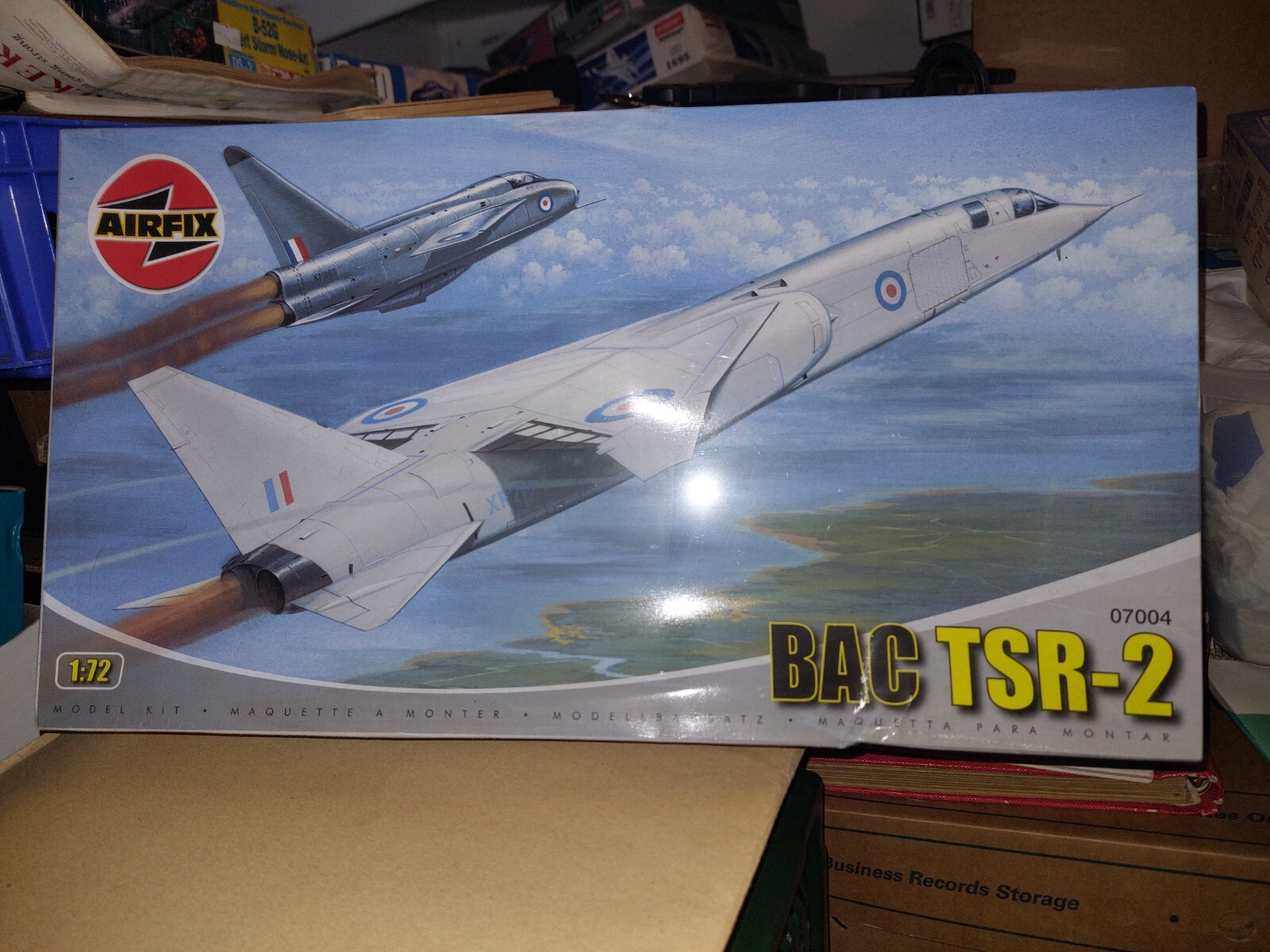 Airfix 1:72 Scale Military Aircraft Model Kit - BAC TSR-2 for sale ...
