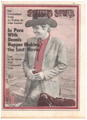 Rolling Stone Magazine - April 16, 1970 (#56) Dennis Hopper The Last ...
