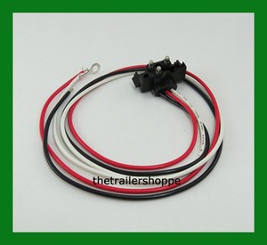 Replacement Right Angle Plug 3 Wire Pin Pigtail Connector 24" Long ...