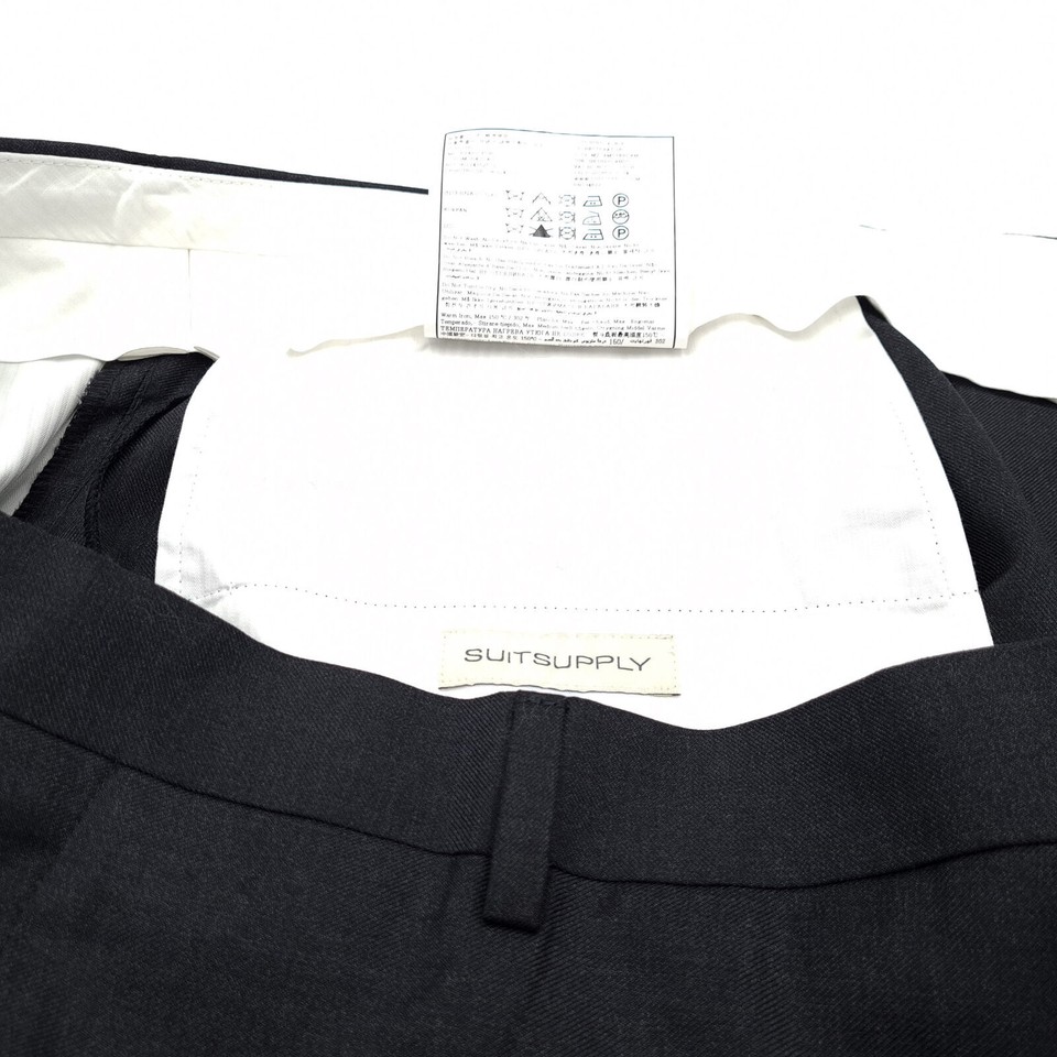 Suitsupply Men's Pants Formal Smart Office Work Wool Fh6 Size W39 L38 ...