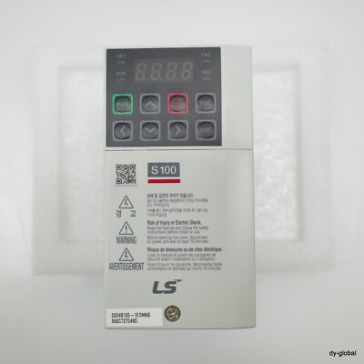 LS NIB LSLV0004S100-1EONNS INVERTER 200-240V 1Phase 1/2HP 400W DRV-N ...