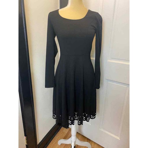 Whimsigoth Goth Lace Detail Black Dress Black Neiman Marcus Emo - Size ...