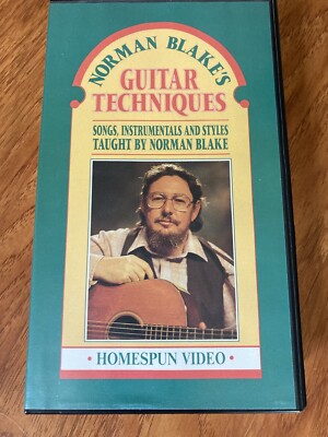 🎄Norman Blake's Guitar Techniques VHS | eBay