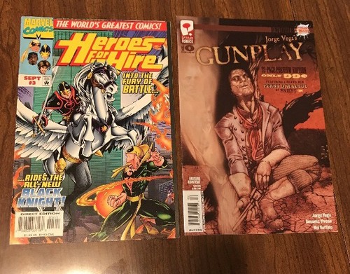Heroes for Hire #3 (Sep 1997, Marvel) FINE &,JORGE VEGA'S GUNPLAY #0.,2 ...