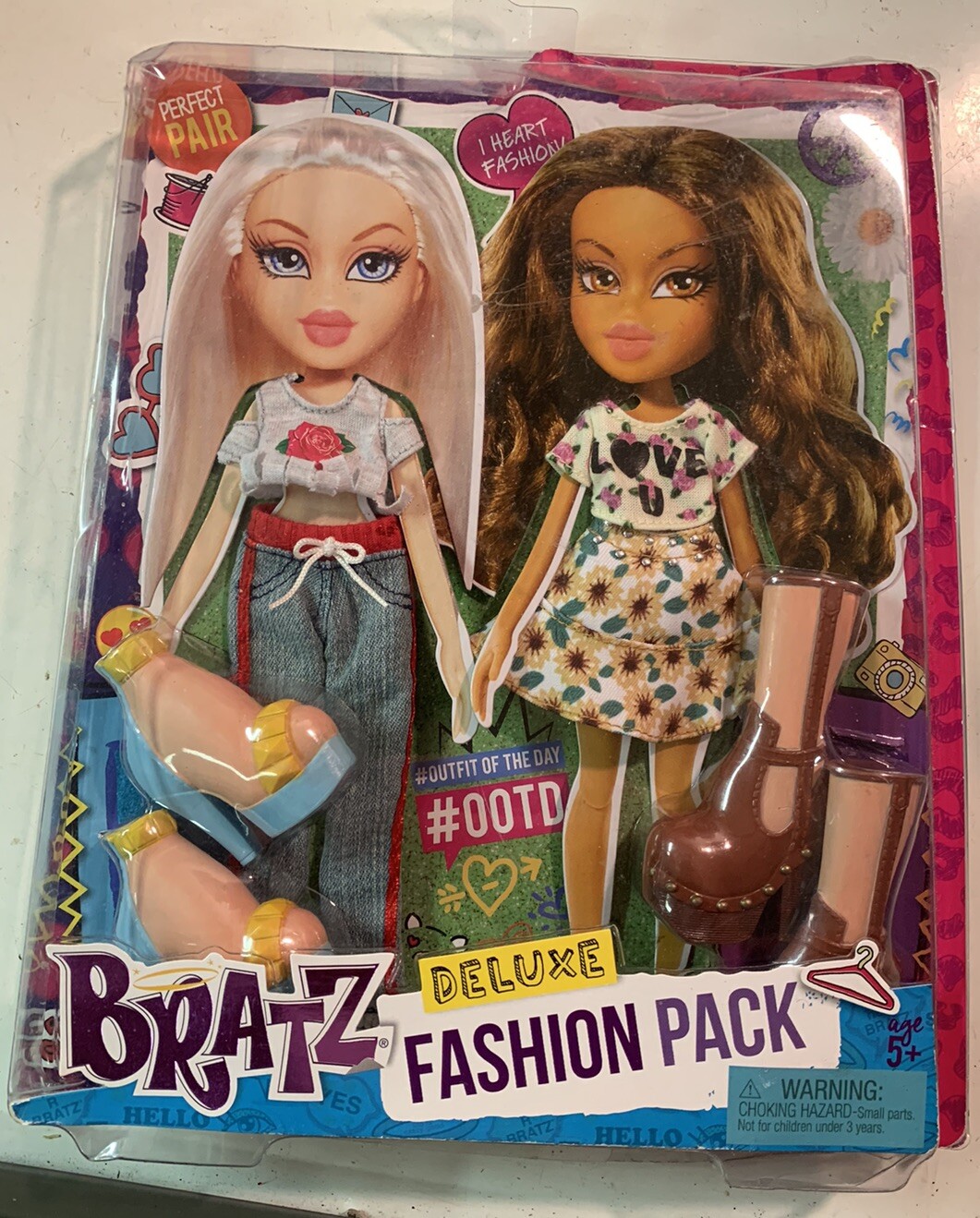 BRATZ Deluxe Fashion Pack Cute & Comfy/Floral Prints Rock 2015 MGA ...