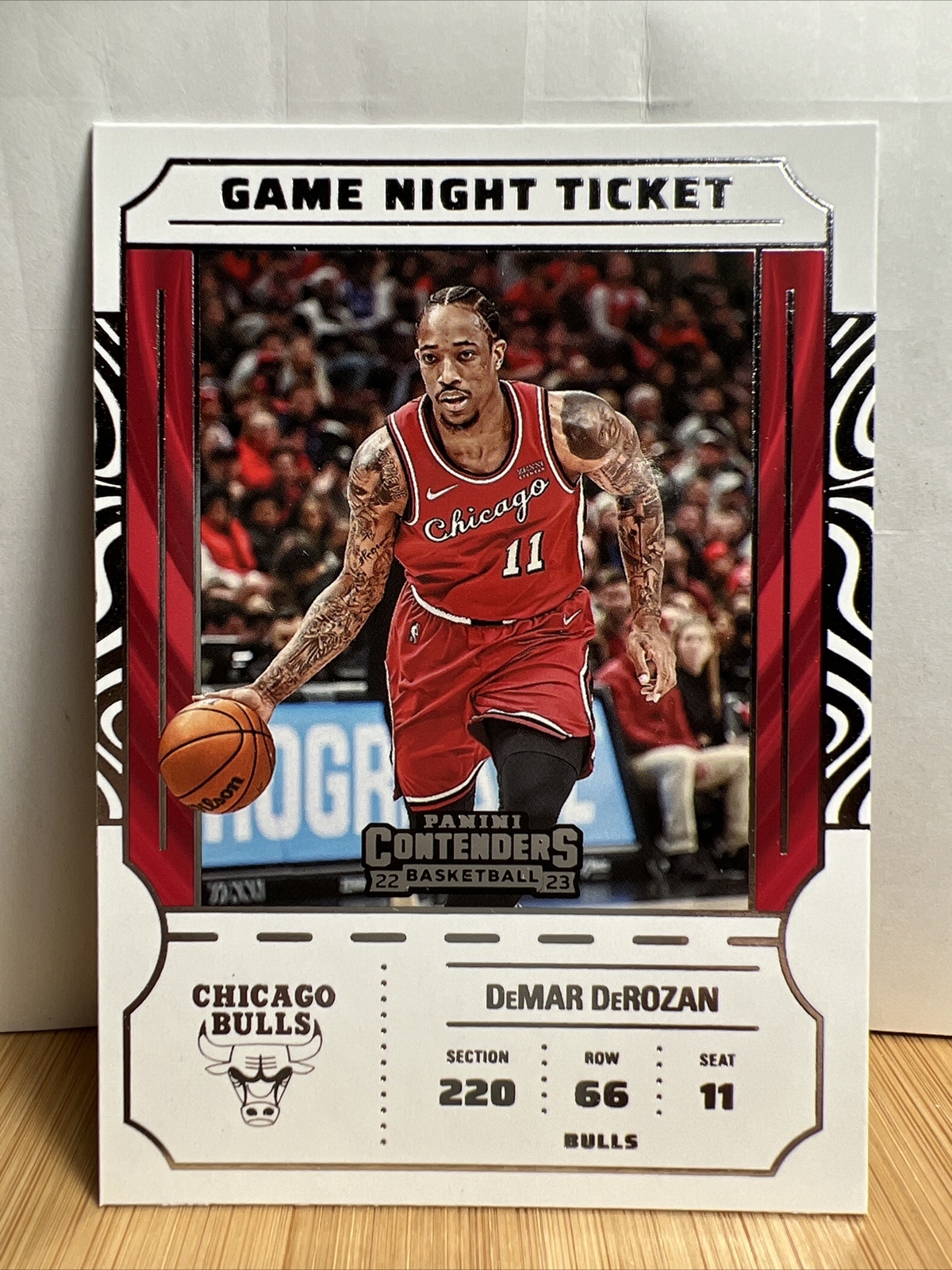 2022-23 Panini Contenders - Game Night Ticket DeMar DeRozan #4 for sale ...