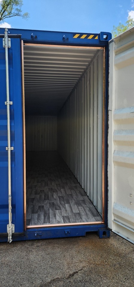 40' Faraday Cage Shipping Container EMP Storage for Car Generator ATV ...