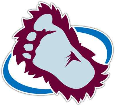 Colorado Avalanche NHL Hockey Bumper Window Locker Notebook Sticker ...