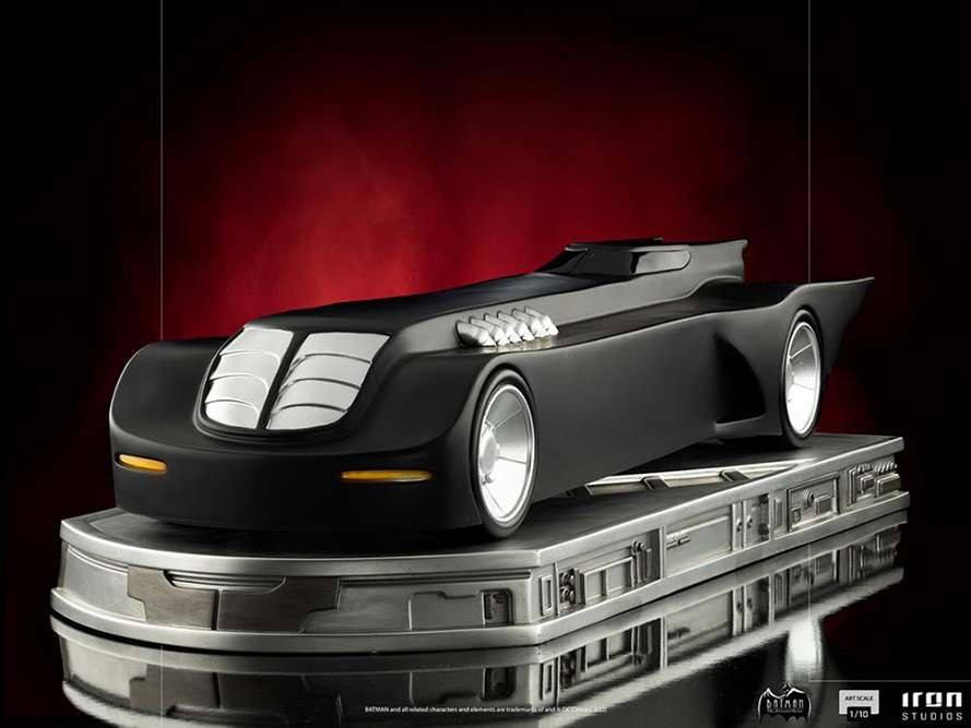 Batman The Animated Series Batmobile 1/10 Statue IRON STUDIOS ...