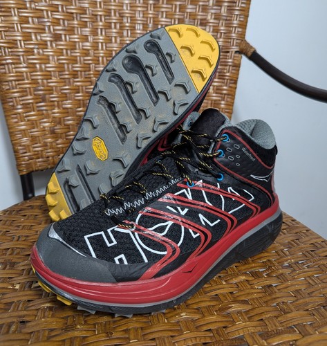 Hoka Tor Speed 2 MID WP Size 6.5 Eu40 Black And Red Trail Running ...