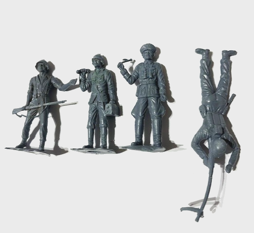 Vintage 1960s MPC Toy German Soldiers 8 type figures, total 17 | eBay