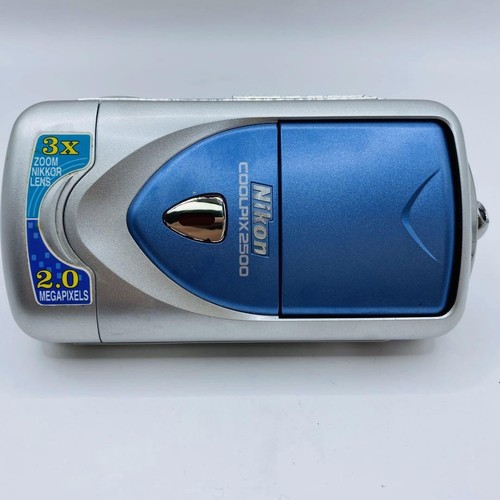 Nikon Coolpix 2500 Digital Camera Shutter Flash Auto Timer Used Japan ...