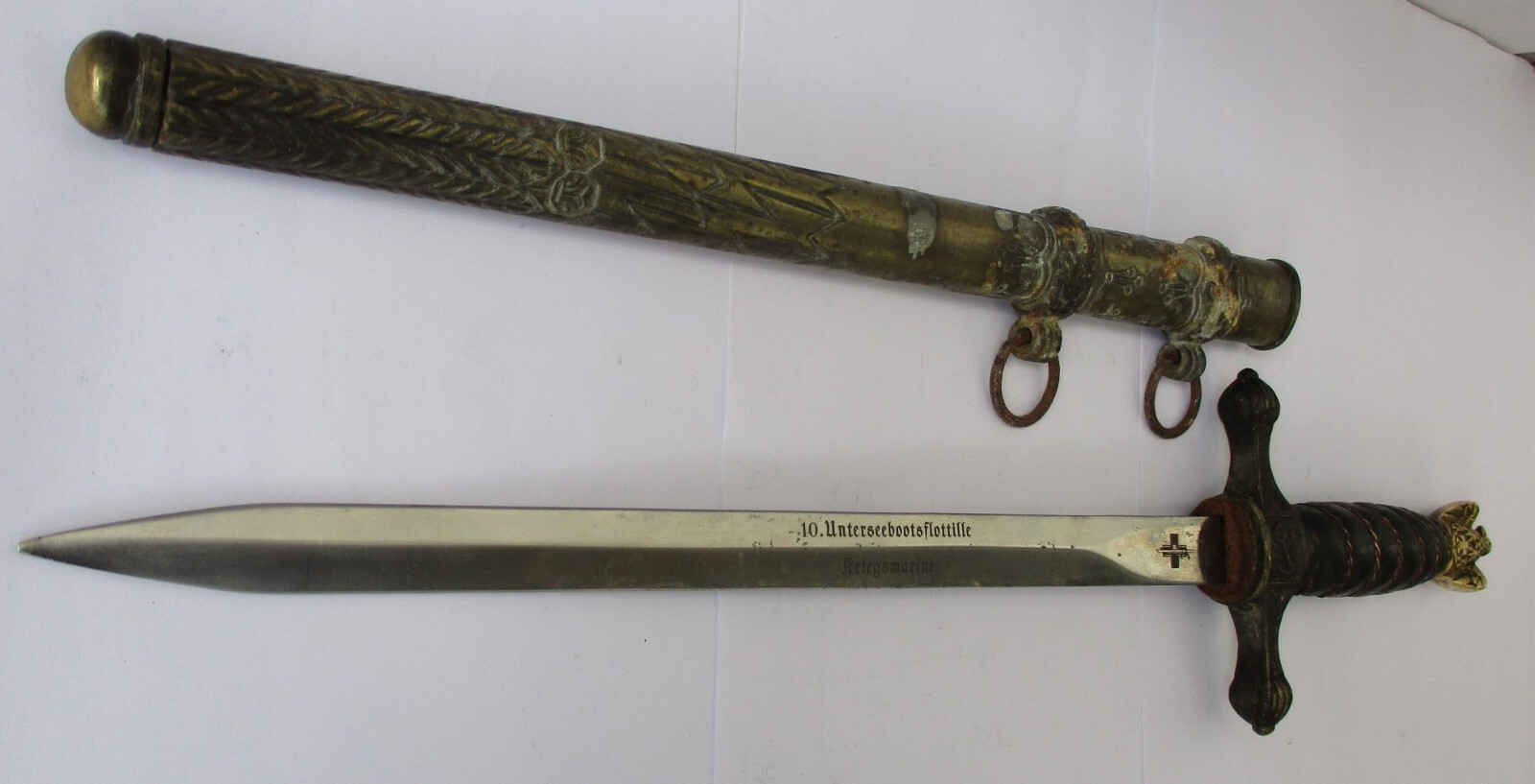 German Dagger Uboot Kriegsmarine WW2 Submarine Uboat 10th U-Flottille | eBay