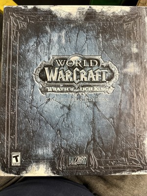 World Of Warcraft Wrath Of The Lich King Collectors Edition Box Set ...