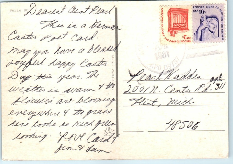 Postcard - Happy Easter | eBay