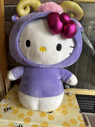 Sanrio Hello Kitty, Kidrobot Star Sign Aries 13” Medium Plush Stuffed ...