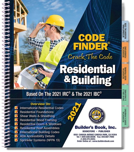 Residential & Building Code Finder Based on the 2021 IRC and 2021 IBC ...
