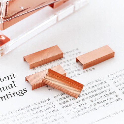 Copper Coloured Staples For Use In Most Staplers 24/6 - Box of 1000 | eBay