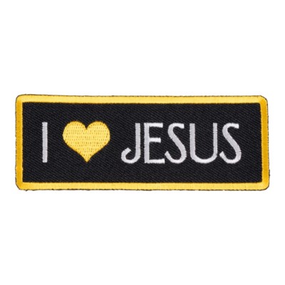 I Love Jesus Heart Patch, Christian Patches | eBay