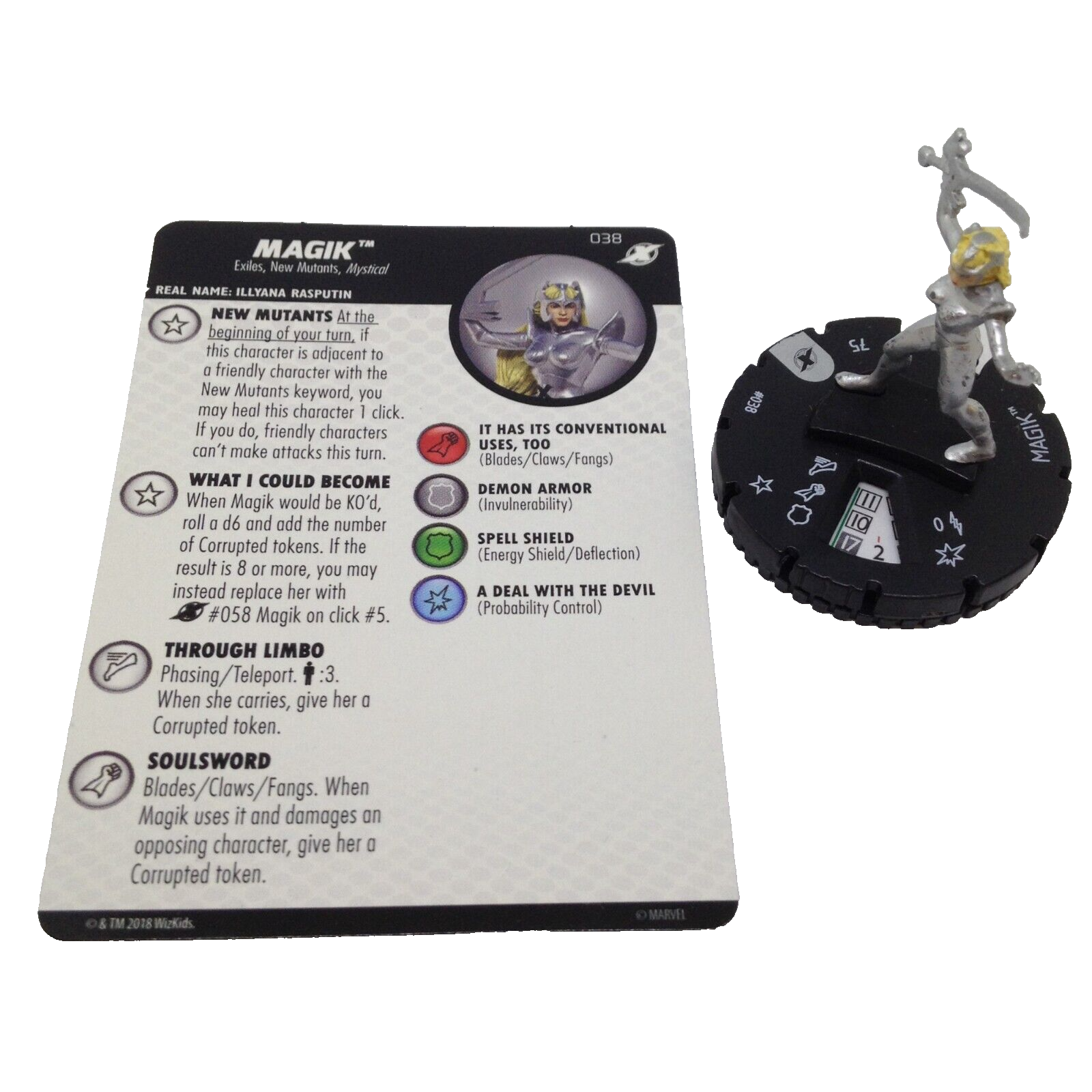 Heroclix Marvel X-Men Xavier's School Magik 038 Rare | eBay