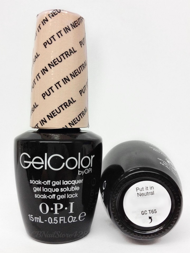 OPI Gelcolor - Soak Off Gel Nail Polish 0.5oz/15mL - Series 5! FAST ...