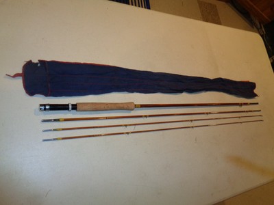 Rods - Vintage Montague Split Bamboo Fly