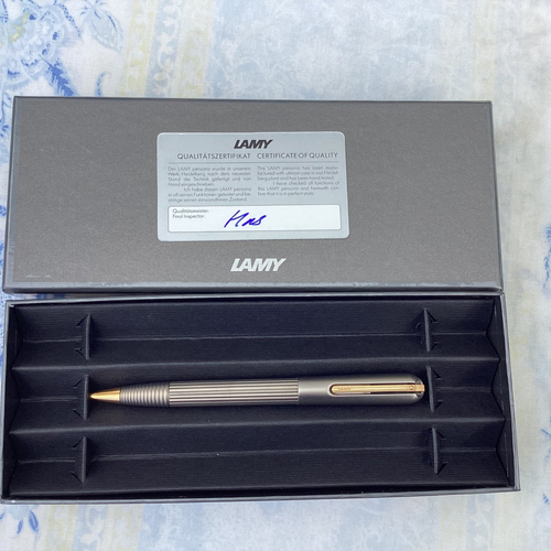 Lamy Imporium Kugelschreiber Titan/Gold OVP | eBay.de