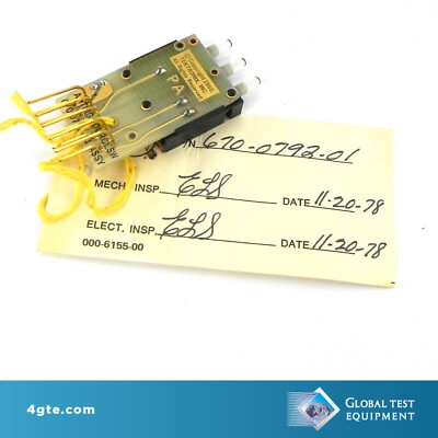 Tektronix 670-0792-01 Circuit Card Assembly, A trigger Source Switch ...
