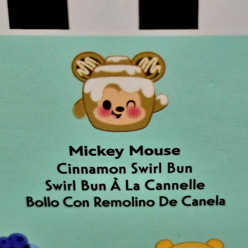 Disney Munchlings Mickey Mouse Cinnamon Swirl Bun Baked Treats Scented ...