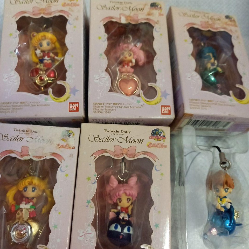Pretty Guardian Sailor Moon Twinkle Dolly Charm Strap Set | eBay