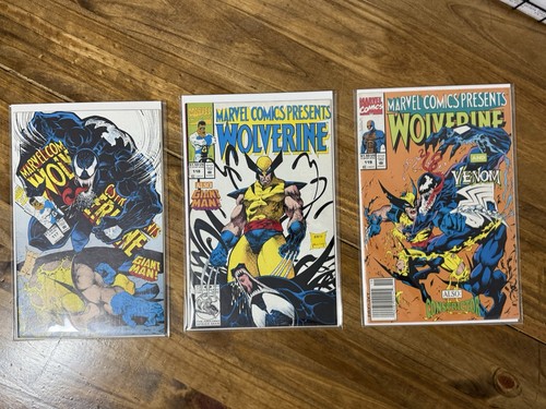 MARVEL COMICS PRESENTS #117-122 (Marvel, 1992) WOLVERINE vs. VENOM Sam ...