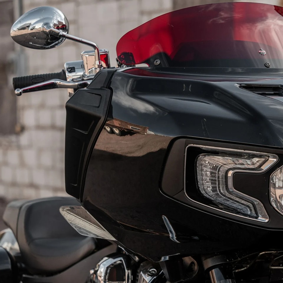 KLOCK WERKS FLARE WINGS WIND DEFLECTORS 2020-2025 INDIAN CHALLENGER ...