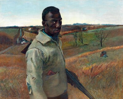 Andrew Wyeth: Black Hunter 22x30 Archival Quality Fine Art Print | eBay