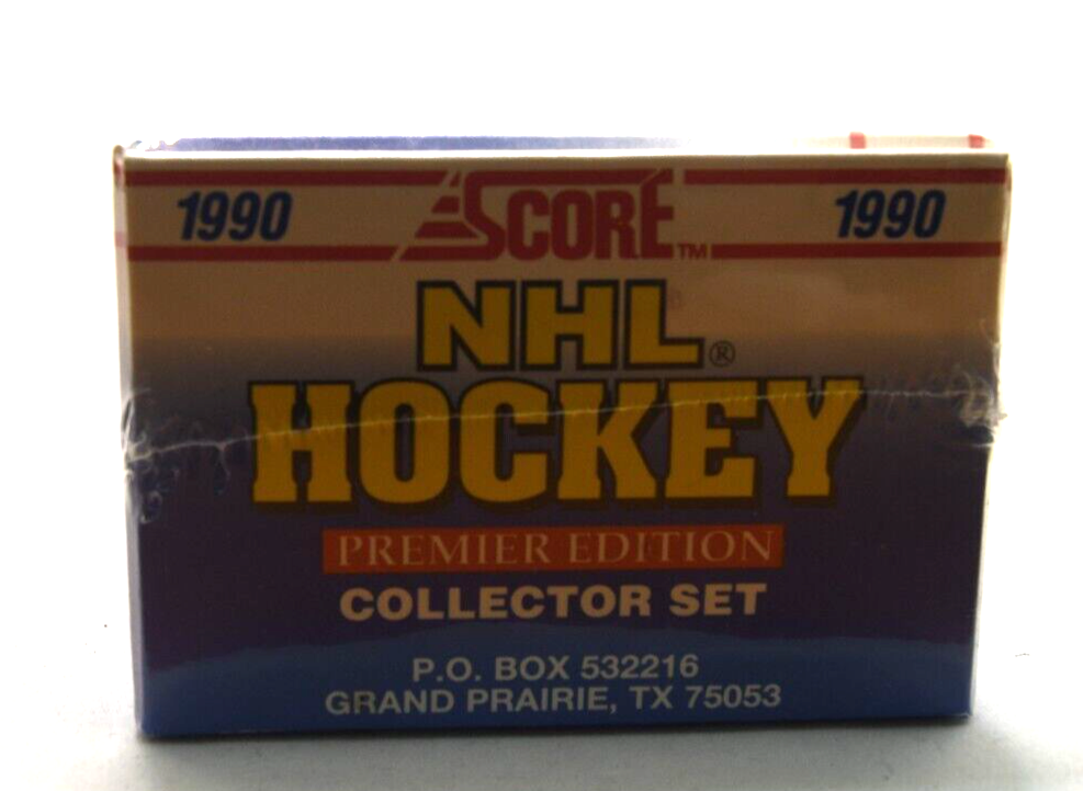 Score 1990 Collector Set NHL Hockey Premier Edition SEALED Box Of Cards ...