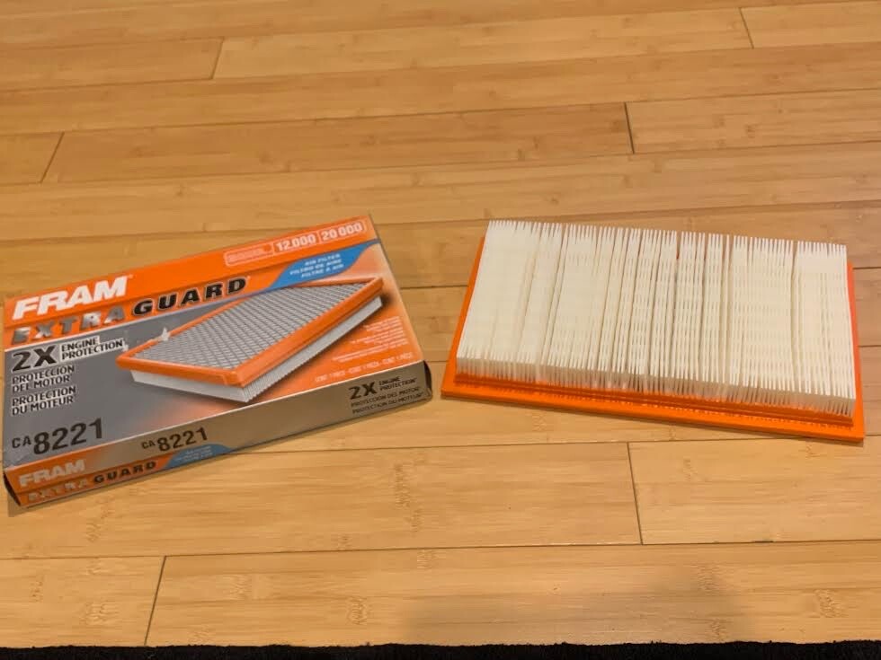 Fram CA342 - Air filter cross reference
