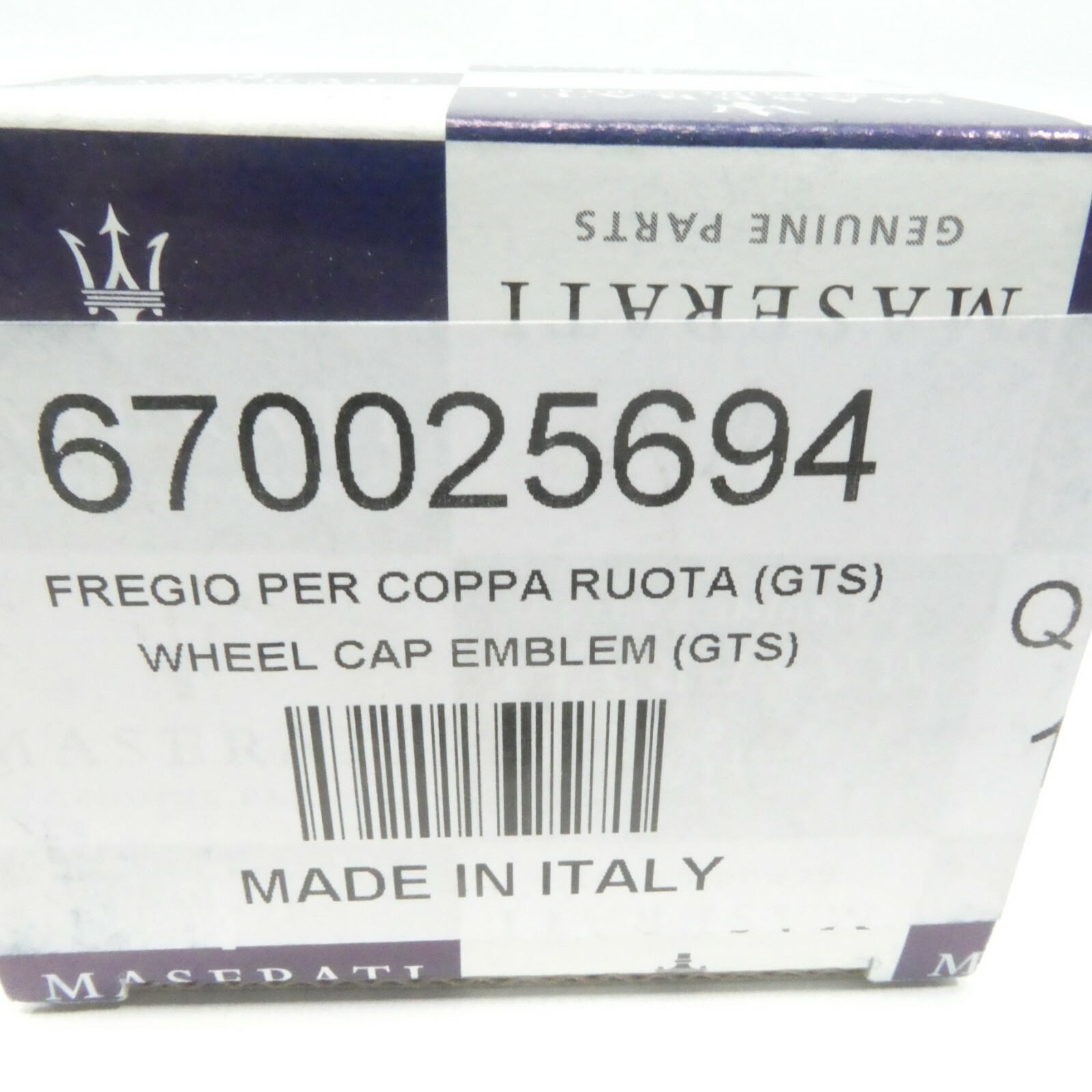 Maserati Quattroporte V6 Ghibli GTS Silver Red Wheel Center Caps ...