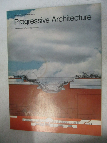 PROGRESSIVE ARCHITECTURE MAGAZINE JAN 1973 HOYT SCHERMERHORN MEZZANINE BROOKLYN | eBay