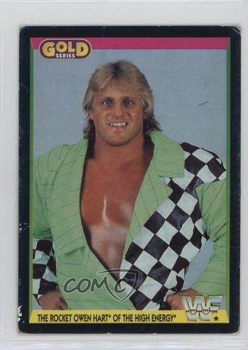 1992 Merlin Gold Series WWF The Rocket of Owen Hart High Energy #37 | eBay