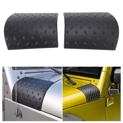 2Pcs Side A Pillar Corner Guard Cover Black 13.1in X 8.8in X 4.7in ...