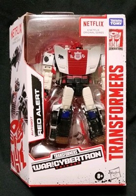 Hasbro Transformers WFC Earthrise Netflix Exclusive Red Alert Autobot ...