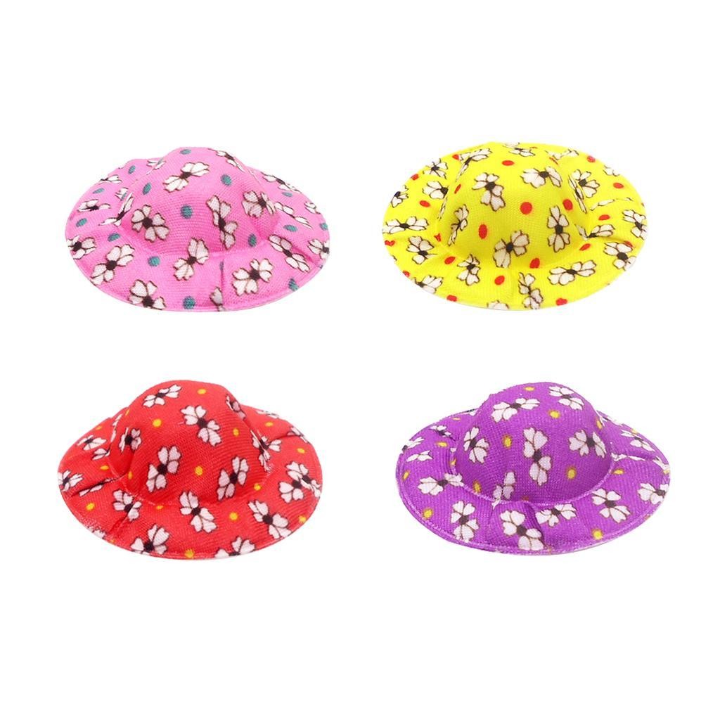 Fahion Floral Bowler Round Doll Hat /12 Doll Dolls House | eBay UK