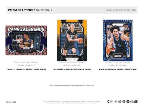 Baylor Scheierman - 2024 Prizm Draft Picks Basketball Hobby - 8X Box ...