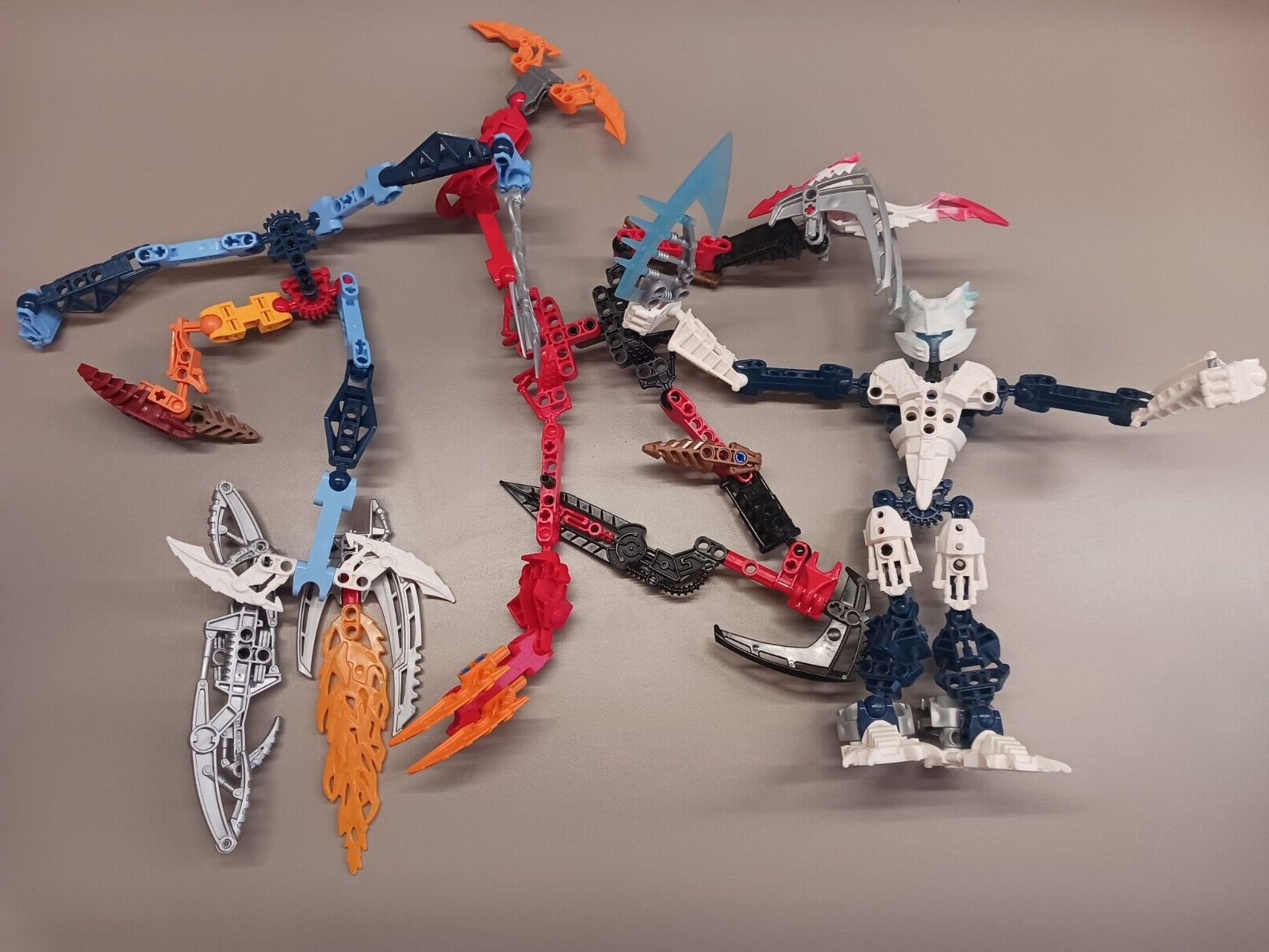 LEGO BIONICLE: Ackar 8985, Gelu 8988, and Kiina 8987 INCOMPLETE for ...